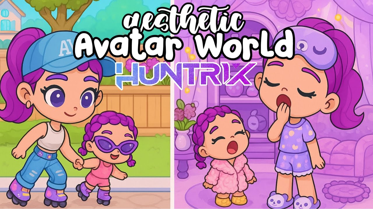 💜45 minutes of Avatar World HUNTRIX - routines, roleplay, cooking, and ...