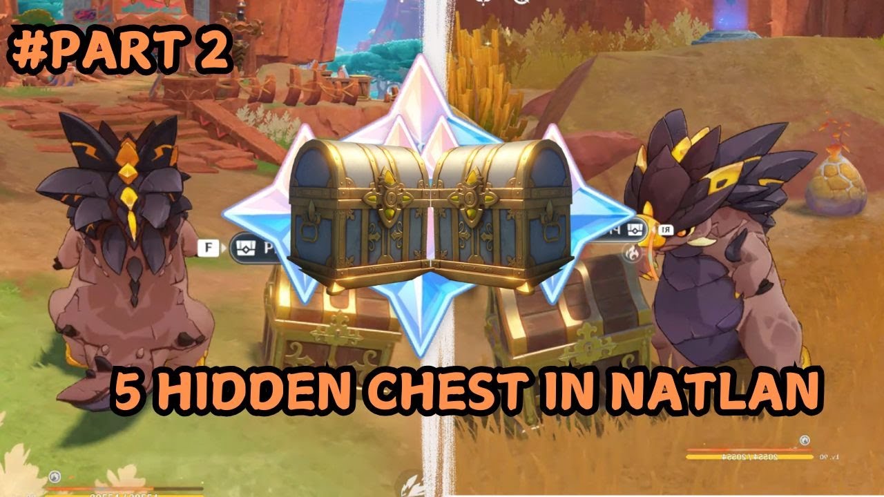 5 Hidden chest in natlan genshin impact - YouTube
