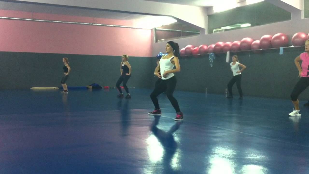 Dance aerobic - Polaris fitness - YouTube
