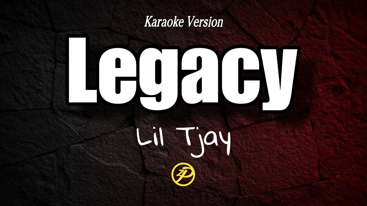 Lil Tjay - Legacy - Instrumental Karaoke Lyrics - YouTube