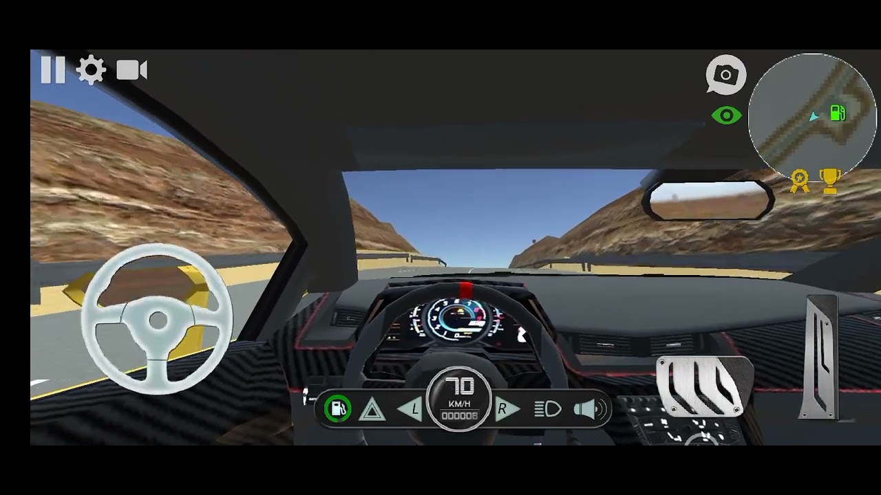 car simulator Lambo v game - YouTube