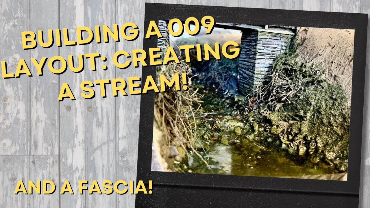 Pouring a Resin Stream for the 009 Corris Model Railway - YouTube