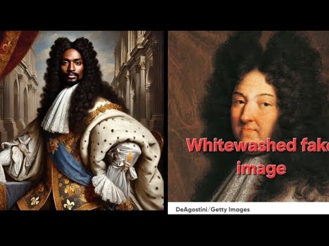 King Louis XIV a Bourbon/Swarthy man? Louisiana named after a Swarthy ...
