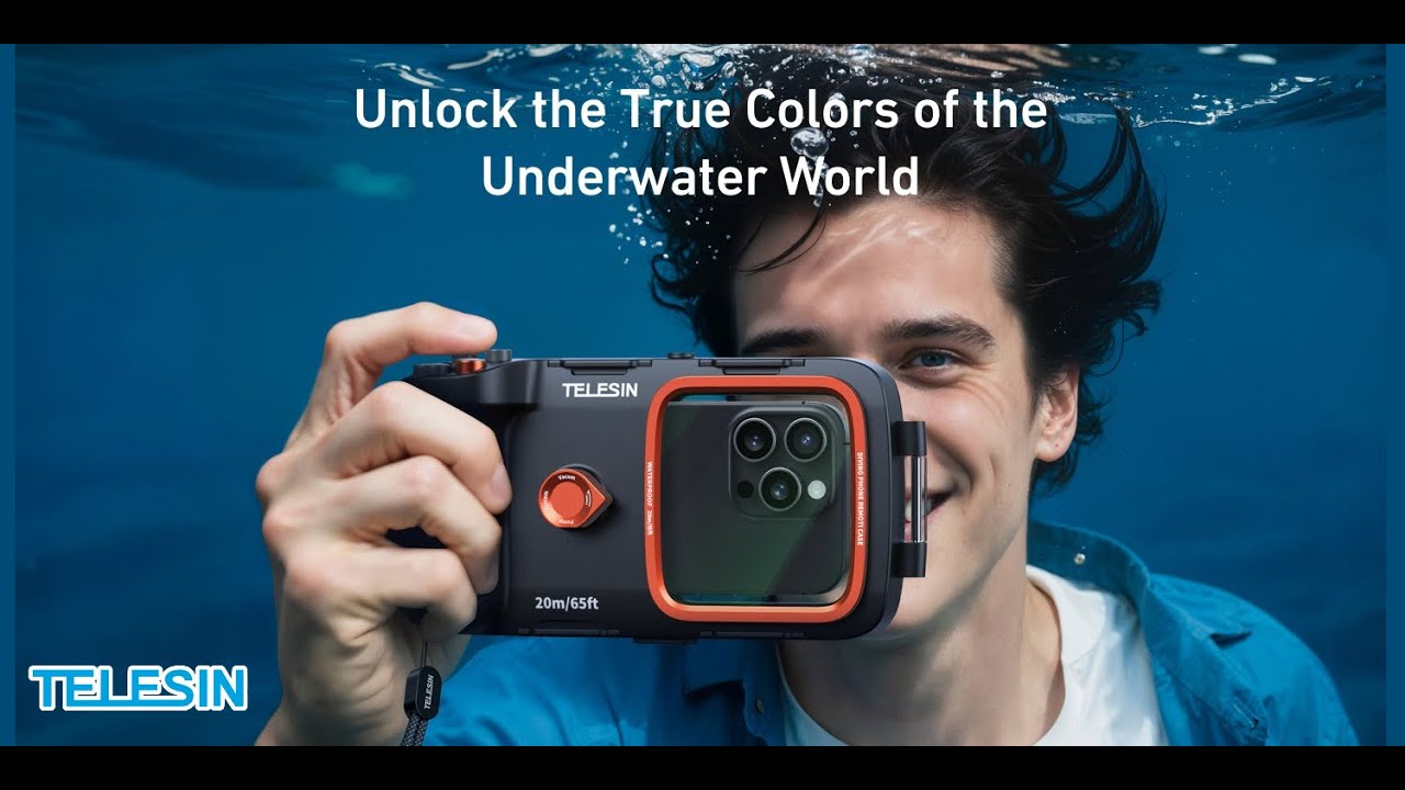 TELESIN Underwater Diving Smartphone Case USER GUIDE - YouTube