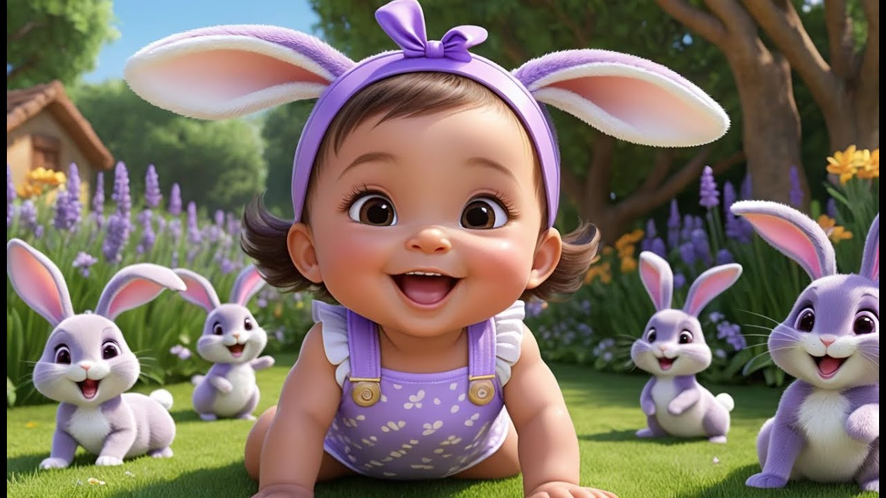 🐰 Bunny Hop Counting Song – Jump and Learn! | Fun Counting Rhyme for ...