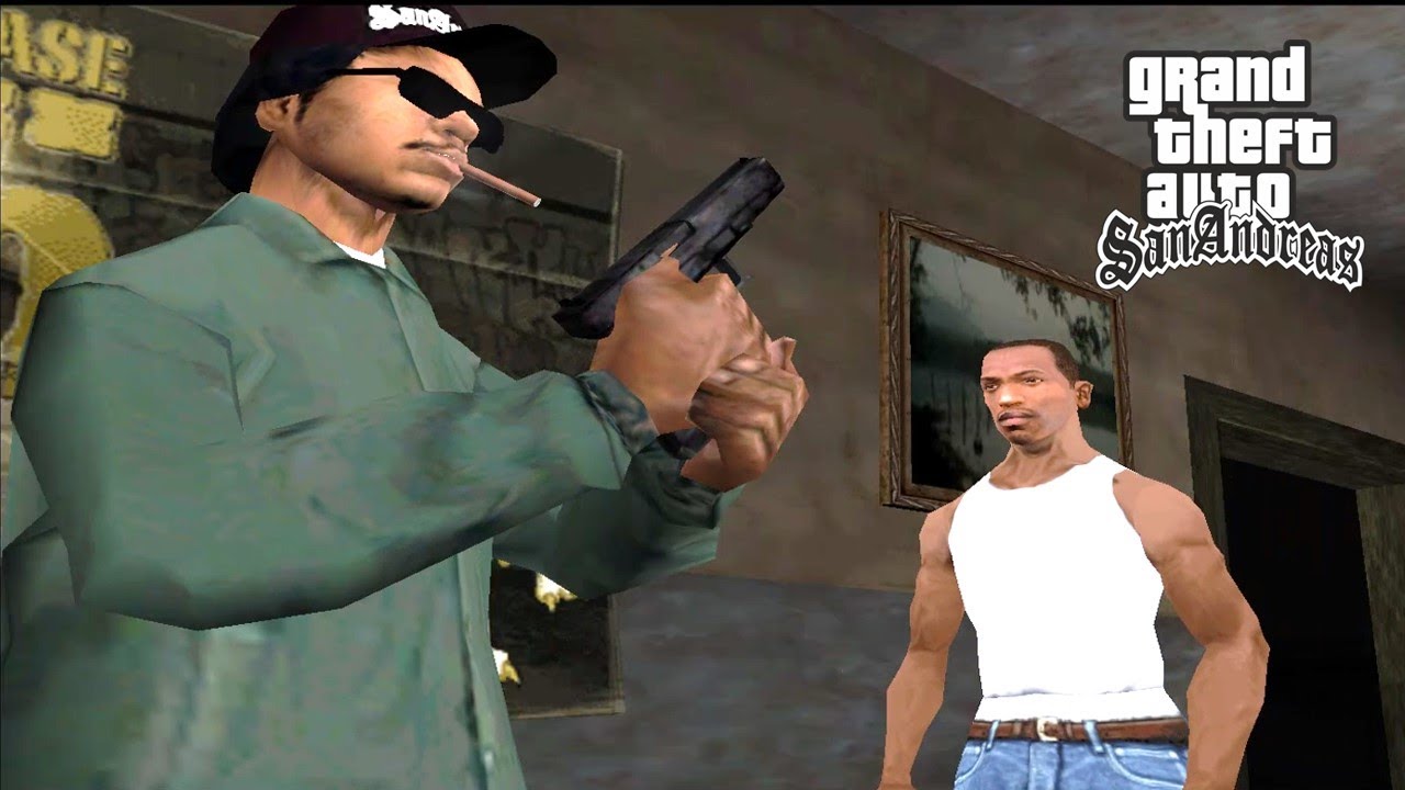 GTA San Andreas Gameplay: Mission #2 - Ryder - YouTube