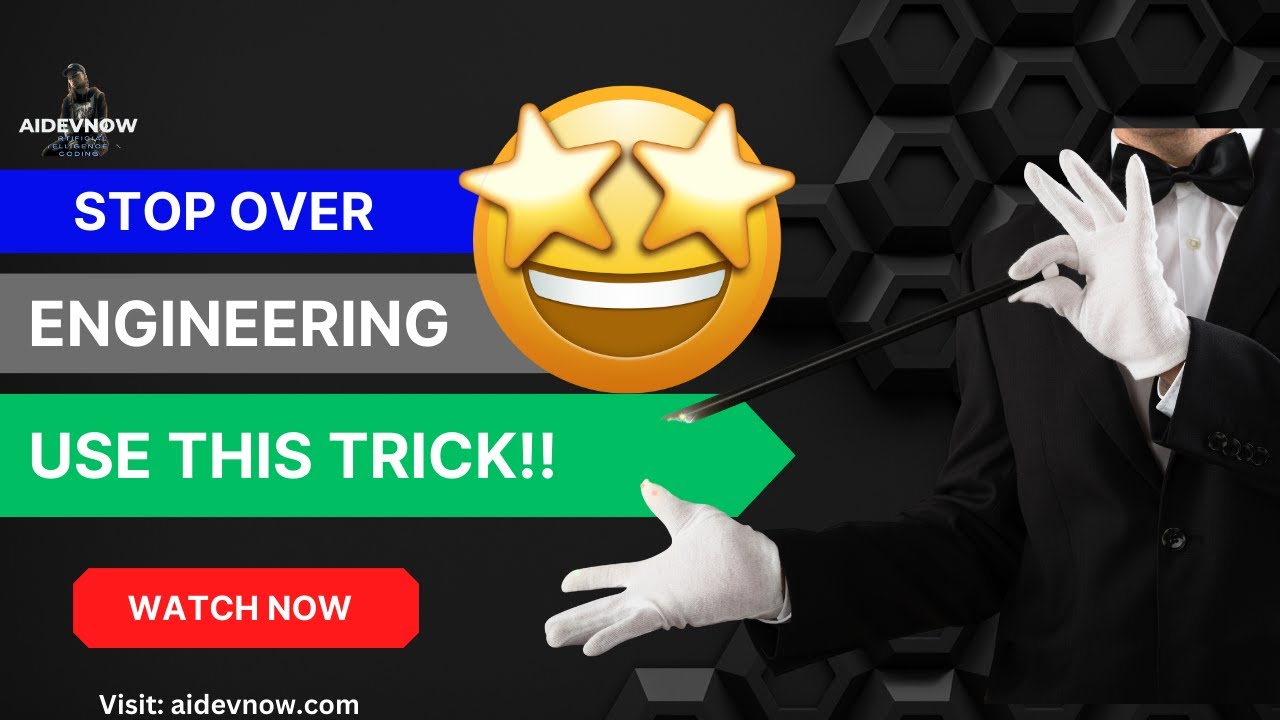 "STOP Over-Engineering! The Simple Trick to Building Perfect Web Apps!" - YouTube