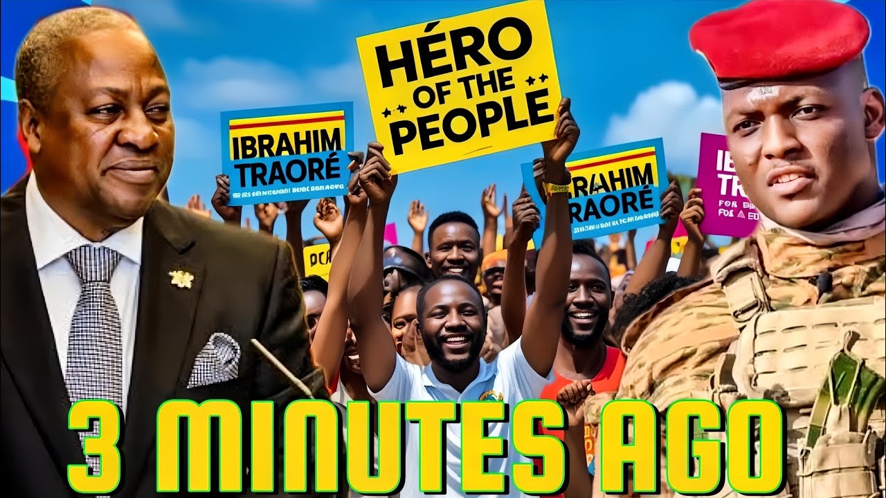 Big win for Ibrahim traore As Ghanians show love at Mahama inauguration | Africans leaders ...