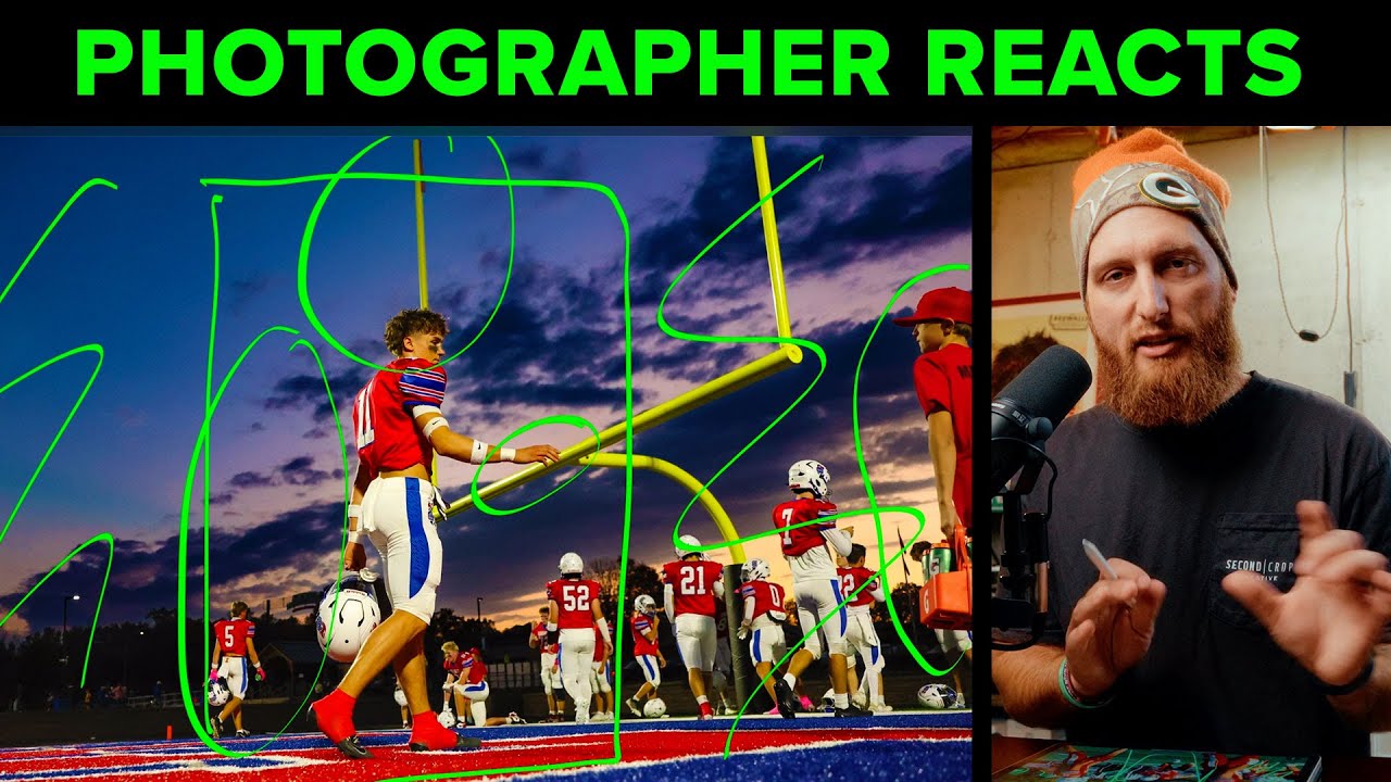 Sports Photographer Reacts to YOUR Good & Bad Photos | Crop Class 01 ...