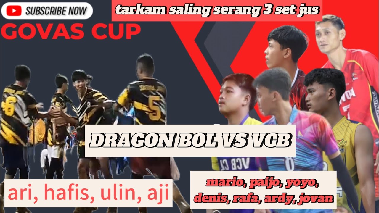 Govas cup// VCB VS DRAGON BOL | PEREBUTAN TIKET 8 BESAR - YouTube