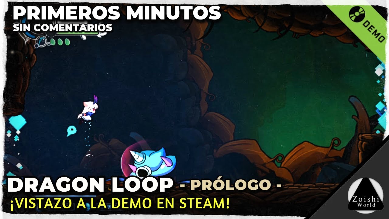 Bonito Metroidvania con Prologo disponible en Steam | DRAGONLOOP (Demo) - YouTube