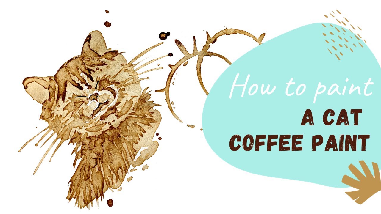 📹 DIY coffee art. ☕🐱 Coffee Art: Cat lover's delight - YouTube