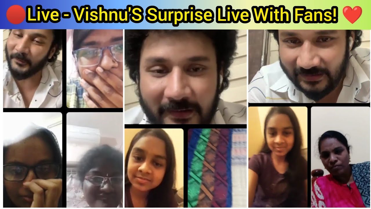 🔴Sathya Serial Vishnu'S Birthday Special Live! - YouTube