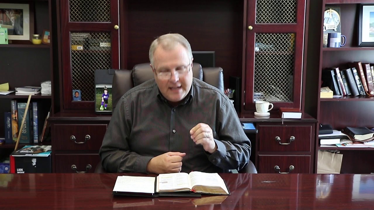Pastor Steve's Tuesday Devotion May 19, 2020 - YouTube