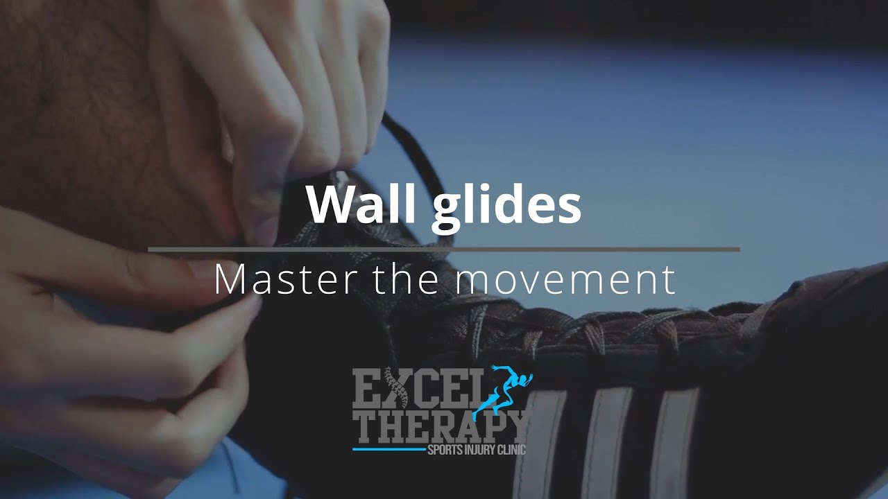 Wall glide exercise for obliques and lumbar spine mobility - YouTube