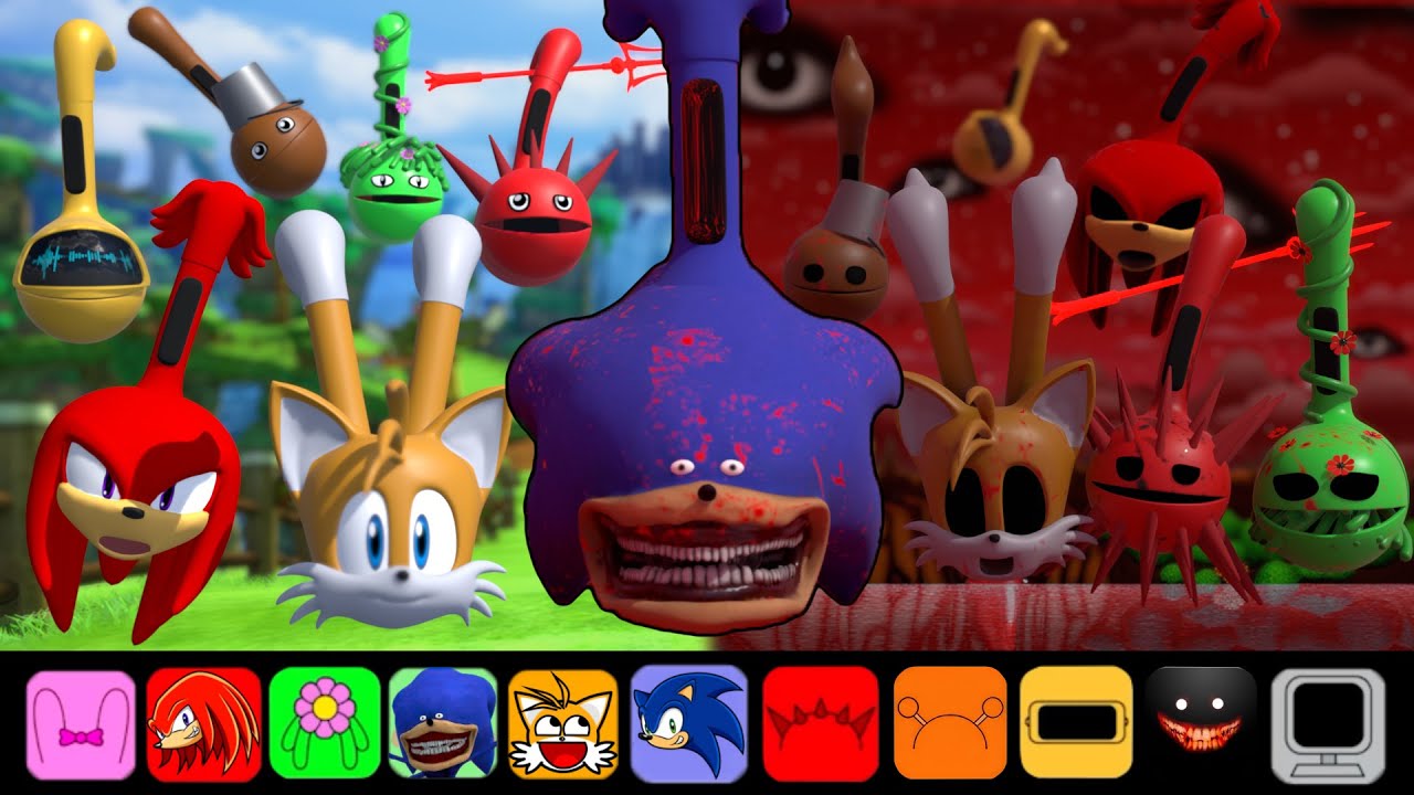 Incredibox Sprunki - Shin Sonic Otamatone - Normal vs Horror (All ...