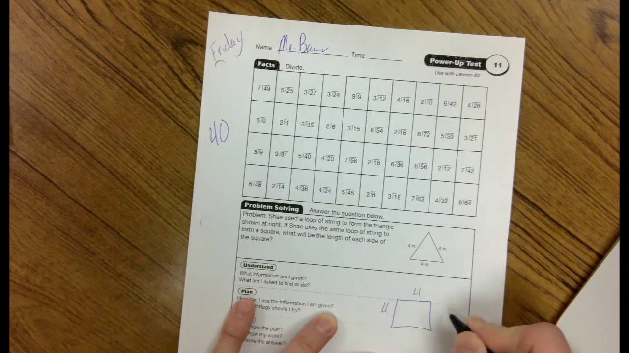 Power up Test 11 Friday - YouTube