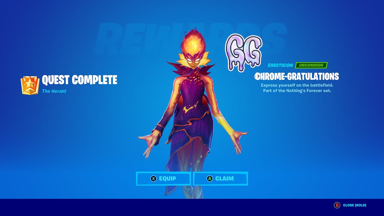 Get Chrome-ified while driving! Fortnite - The Herald Quests! Chapter 3 ...