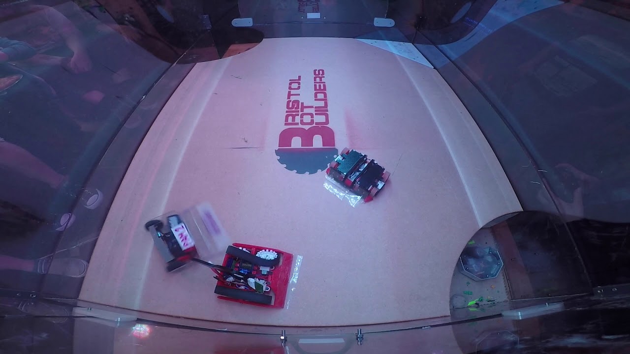 BBB2: 2v2 Antweight Robot Fights - Bristol Bot Builders - YouTube