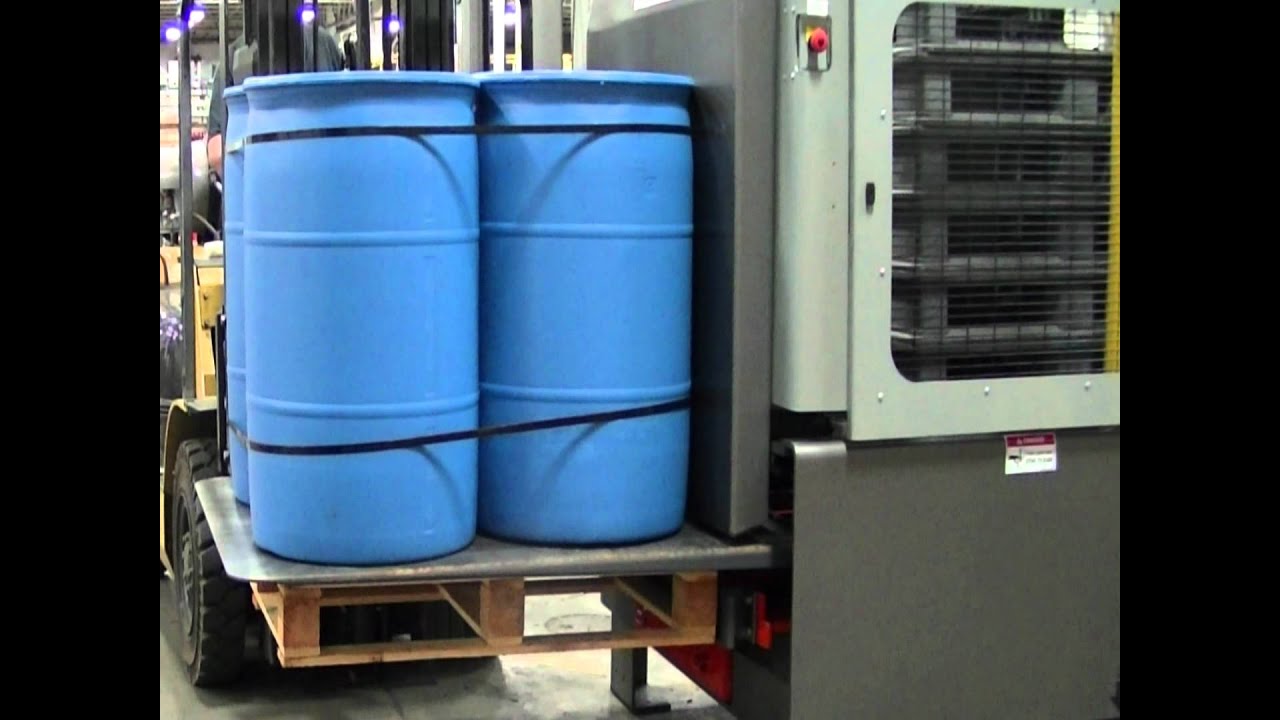 Load Transfer Station for Drums & Barrels - YouTube