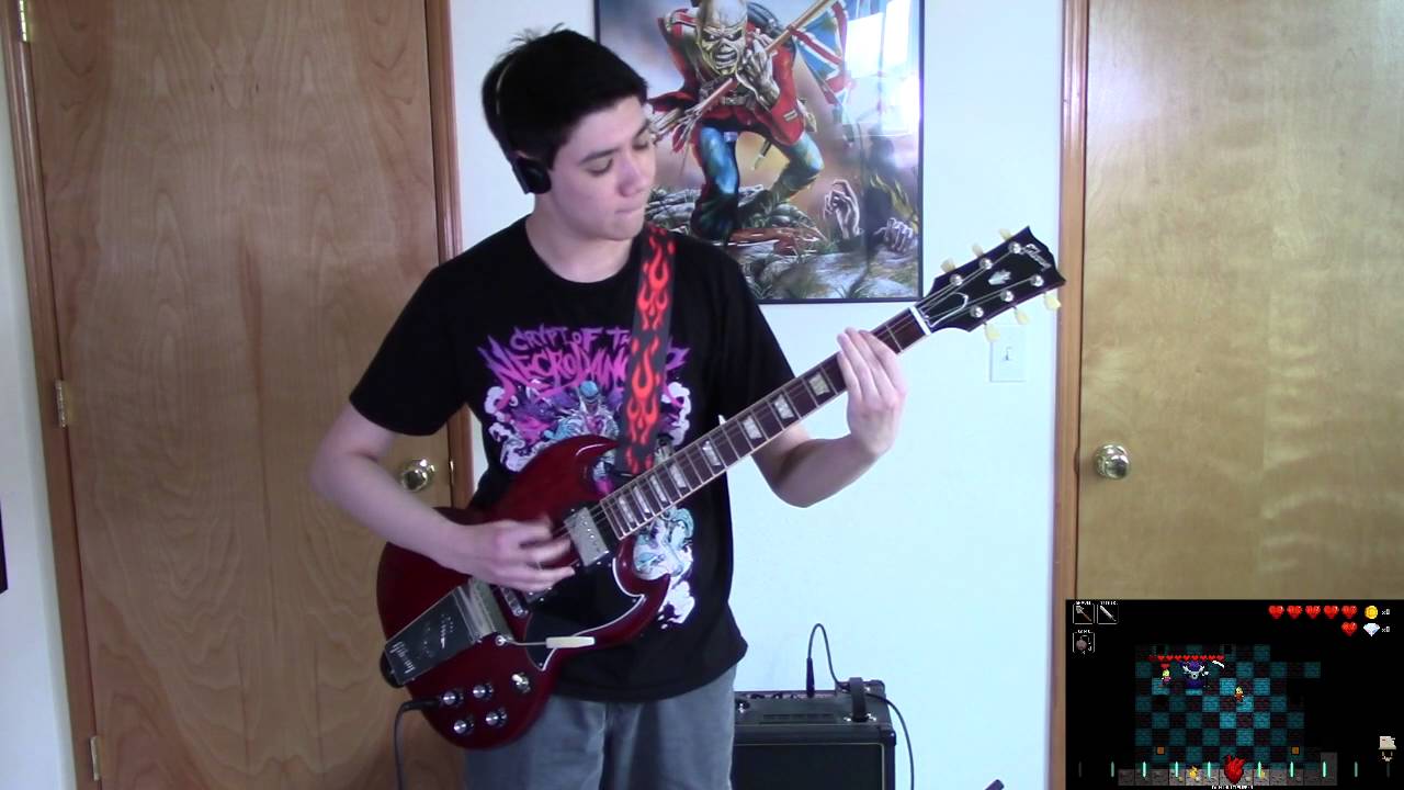 Metalmancy (Death Metal) - Crypt Of The Necrodancer (Guitar Cover ...