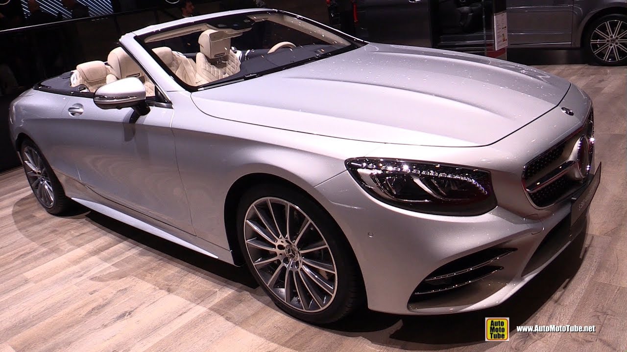 2019 Mercedes S560 4Matic Cabriolet - Exterior and Interior Walkaround ...