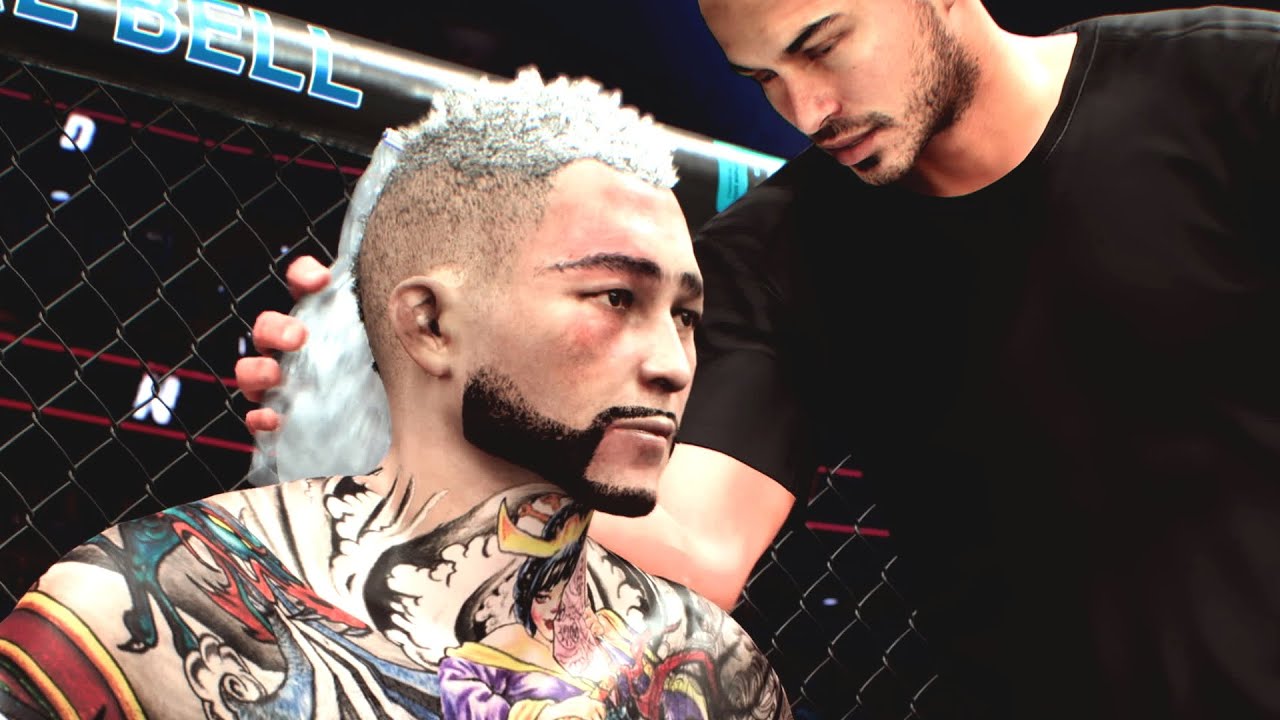 UFC 5 Career Online - Clinch Damage! Finally Back 500 Evolution Points ...