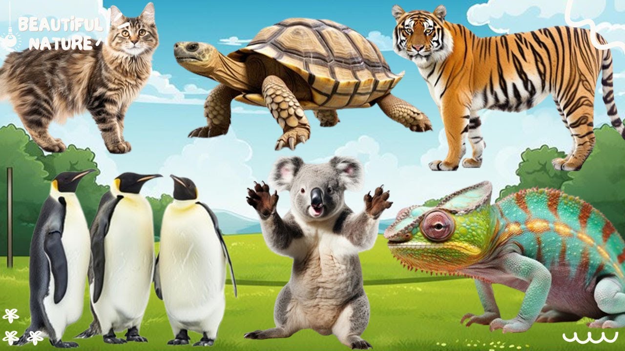 Wild Animal Sounds In Nature: Porcupine, Elephant, Cat, Wild Boar ...