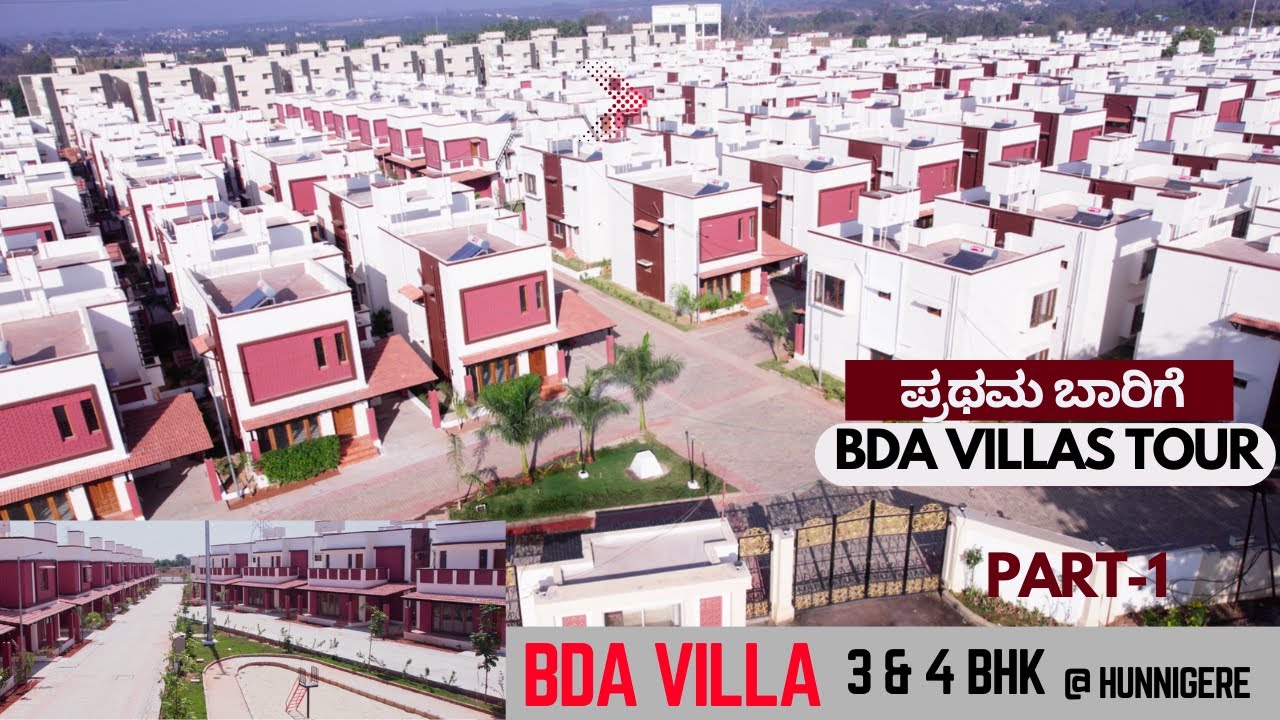 BDA puneeth rajkumar housing complex (villa Hunnigere project) | Full ...
