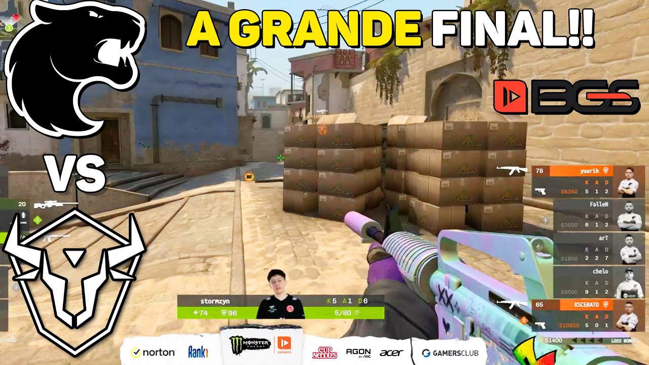 A GRANDE FINAL!! - FURIA vs W7M - MELHORES MOMENTOS - Map 1 - Brasil ...