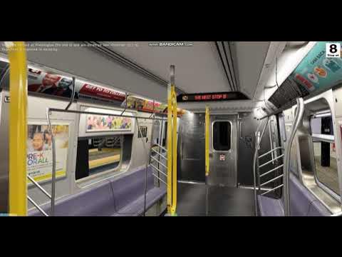 Openbve 2022 New R160B Siemens C Train Arriving & Departing at 168th Street - YouTube