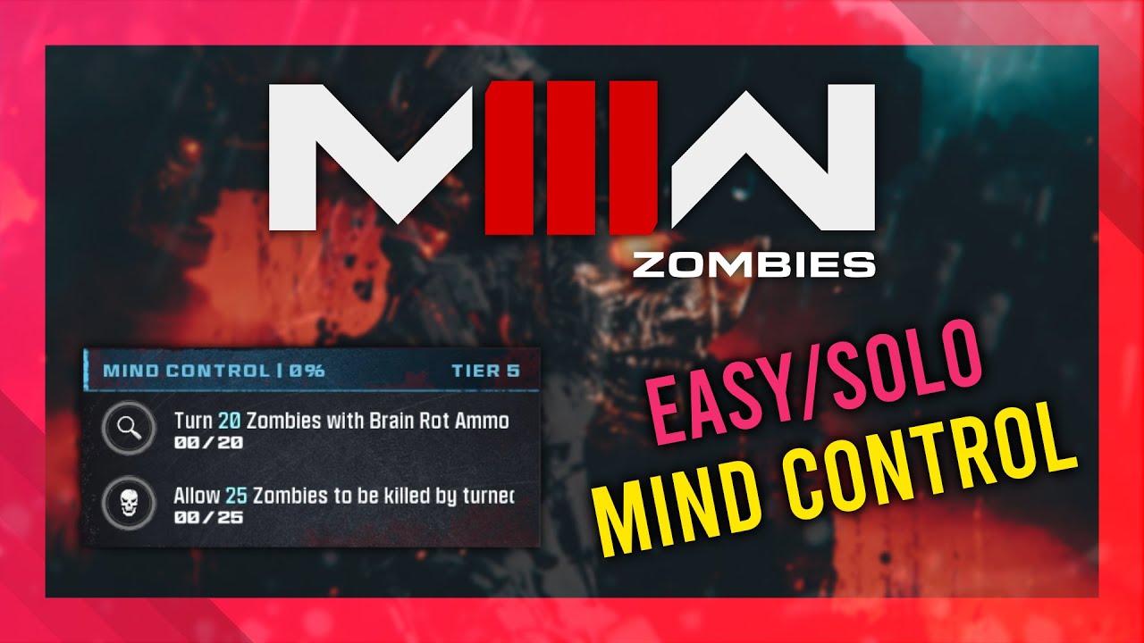 Mind Control (Act 2 Tier 5) | MW3 Zombies GUIDE | Quick/Solo | MWZ ...