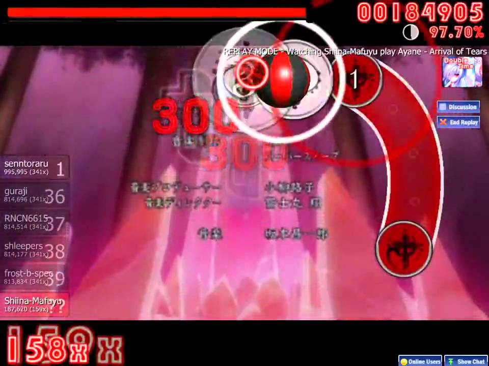 Osu 11eyes OP Arrival of Tears - YouTube