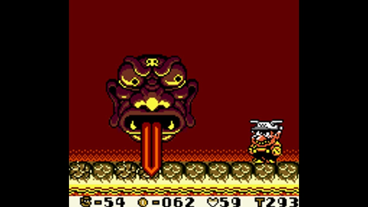 Wario Land 1 DX: Part 31: Course No.25 - Stove Canyon 6 (Devil's Head ...