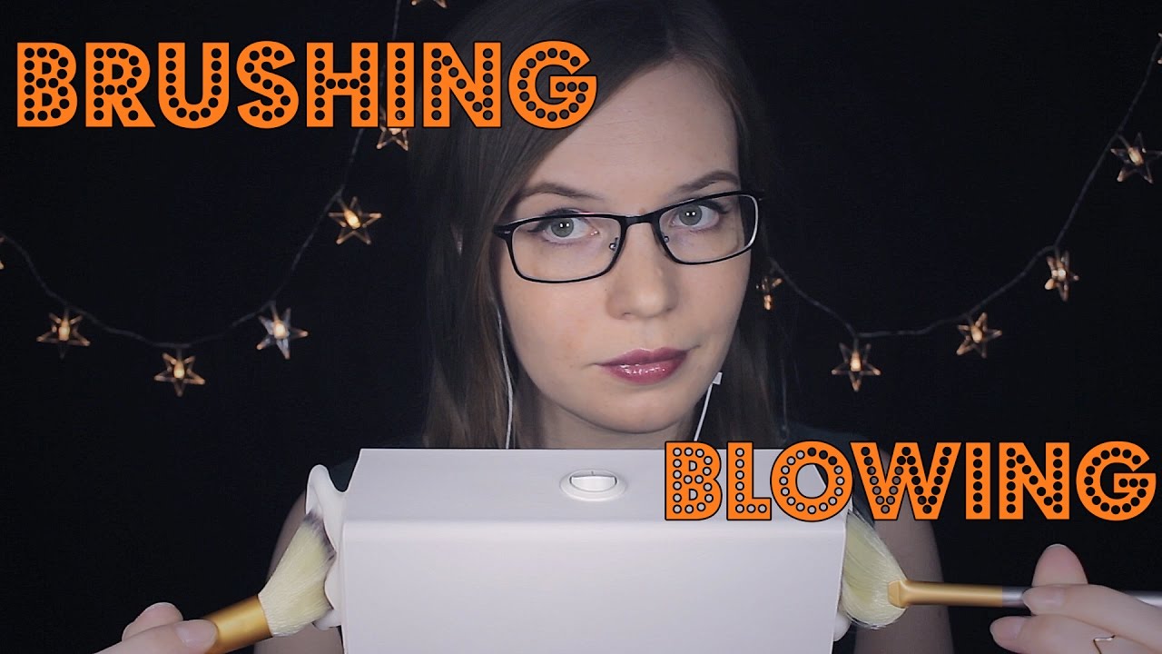 Soft and Sweet 🌜 Ear Brushing and Breathing 🌛 Almost No Talking ...