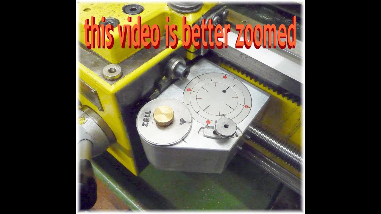 Full geared universal Thread Dial Indicator for inch & metric Threads ...