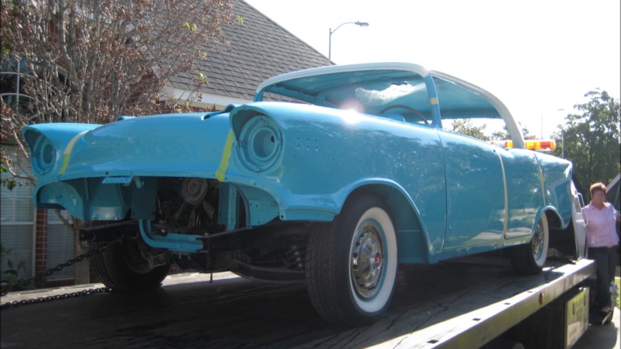 57 Chevy restoration John McCrory - YouTube