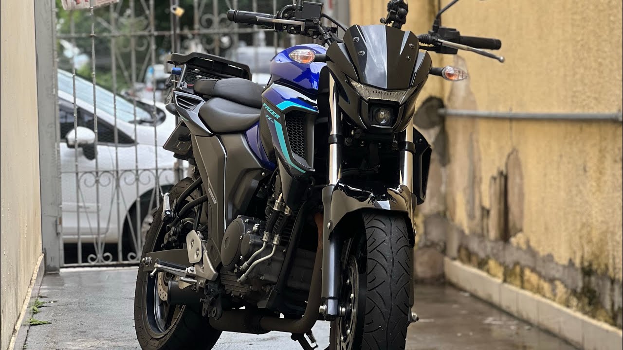 Fazer 250 com escapamento Disarsz (Fz25 2024) - YouTube