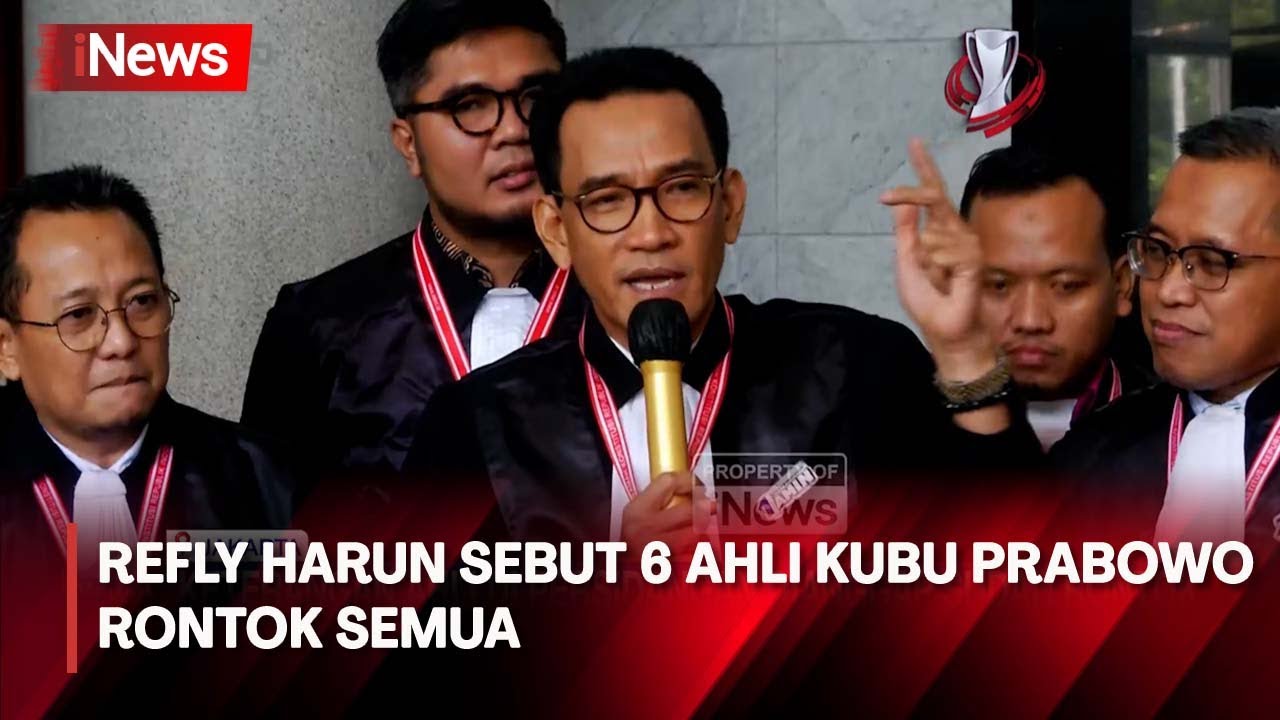 Refly Harun: Keterangan Ahli di Sidang Dianggap Sudah Rontok - iNews ...