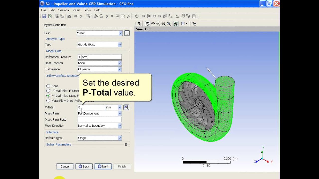 CFX Multiple Domain Simulation In Workbench - YouTube