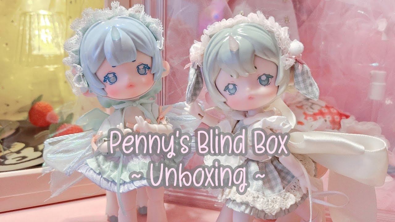 Penny's Blind Box BJD 🧁 Dreamlike Tea Party ♡ Cozy Unboxing ASMR ...