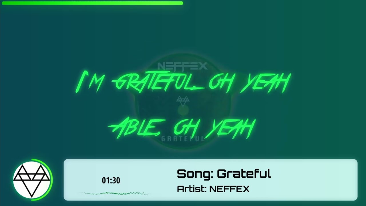 NEFFEX - Grateful || Lyrics Song - YouTube