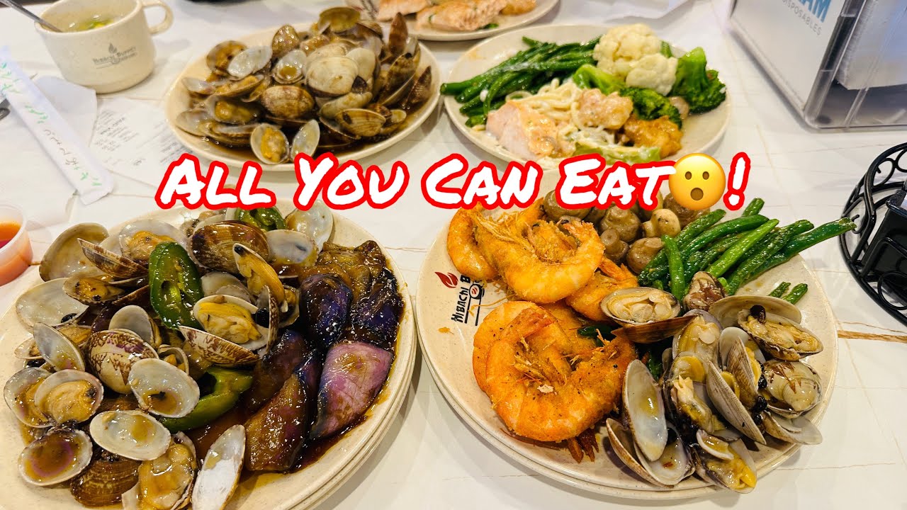 ALL YOU CAN EAT CLAM SEAFOOD & SUSHI BUFFET @ THIS BRAND NEW BUFFET ...