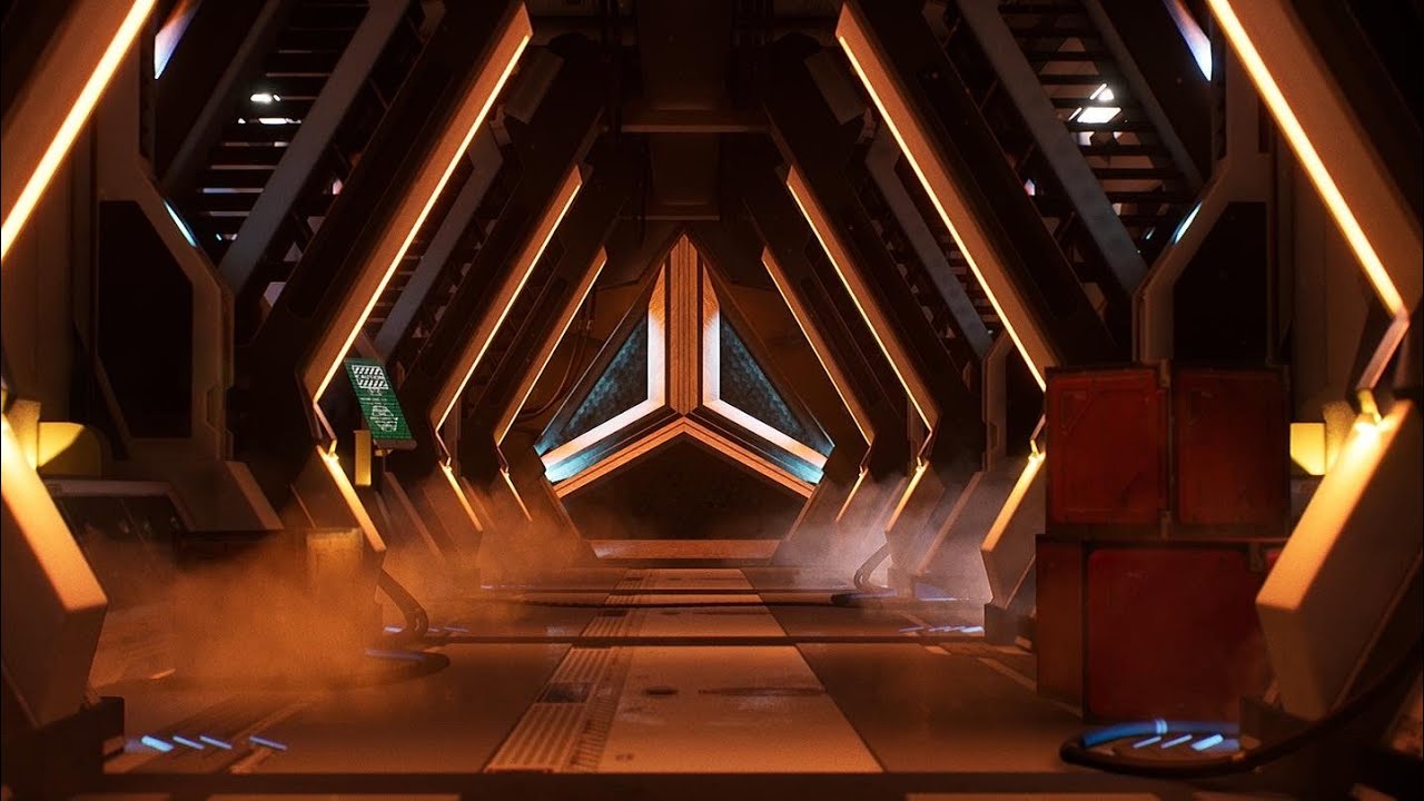 SciFi Corridor - YouTube