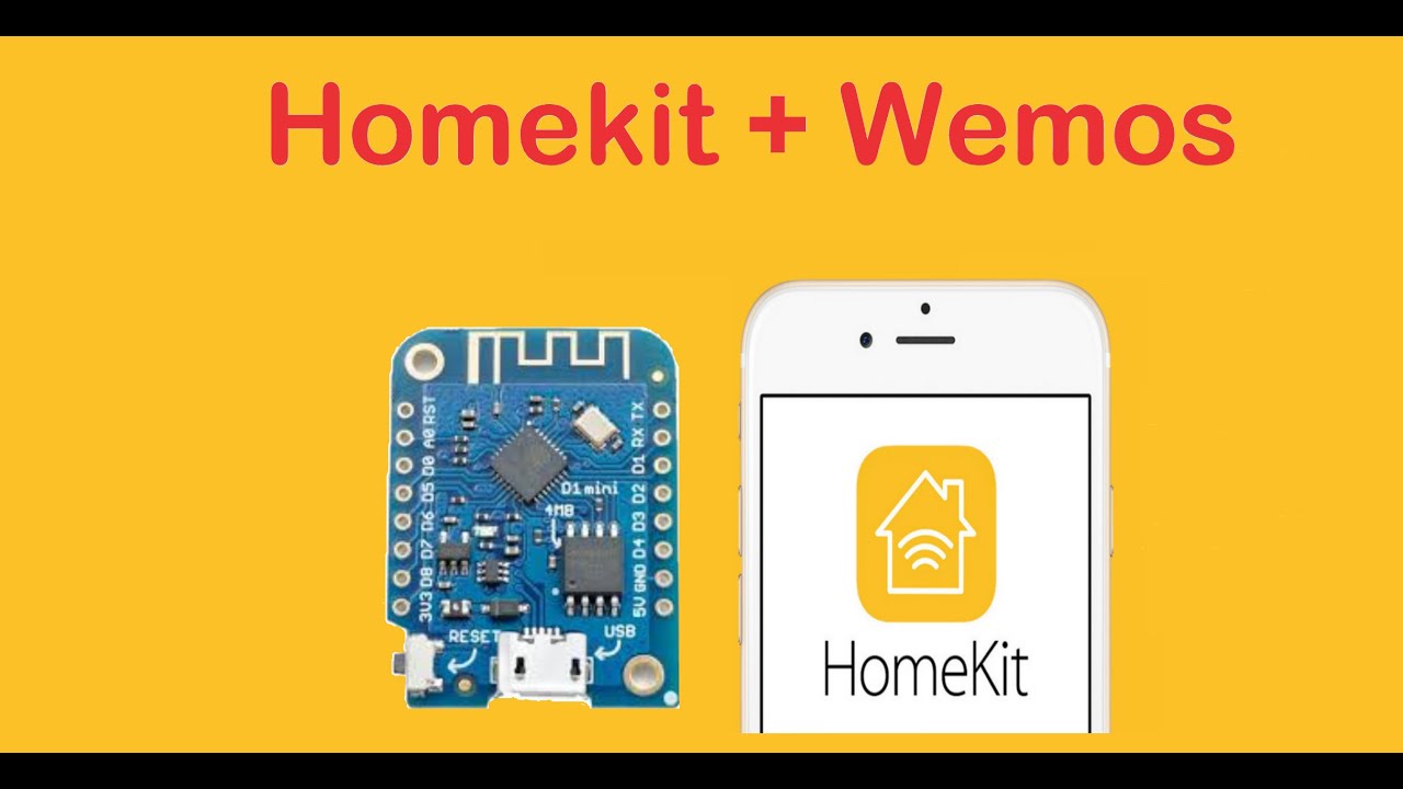 Apple Homekit And A Wemos Youtube