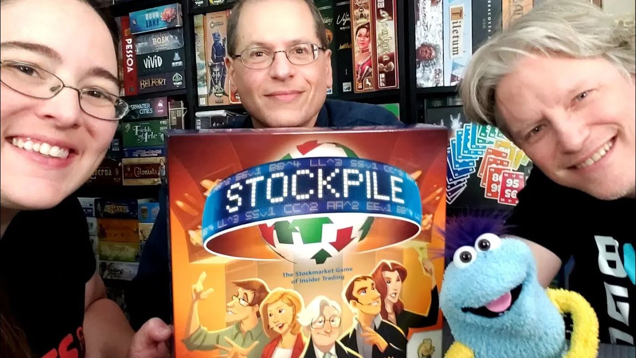 All the Games with Steph: Stockpile + Expansion - YouTube