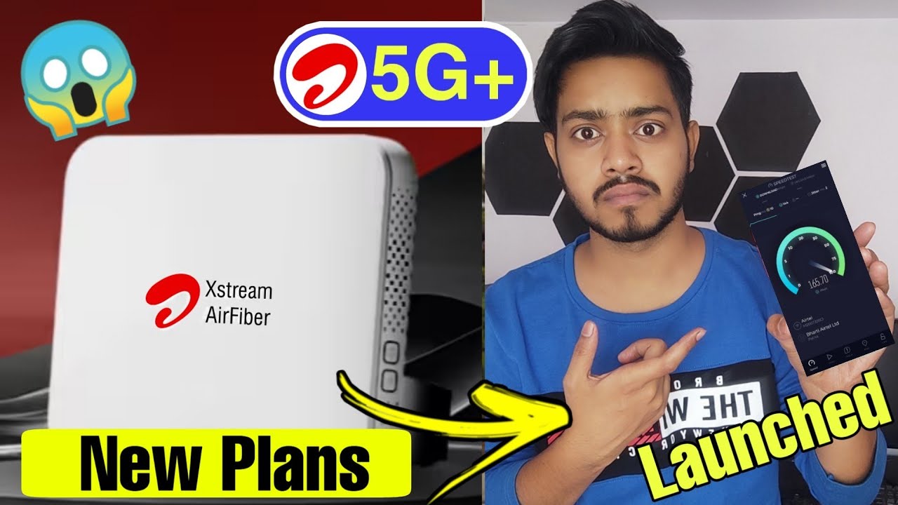 Airtel airfiber new plans launched | Airtel airfiber free 4k set top ...
