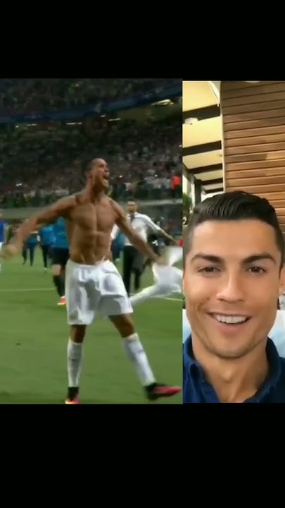 Cristiano Ronaldo Reaction On My Videos 🥵📷😱 Shorts Football