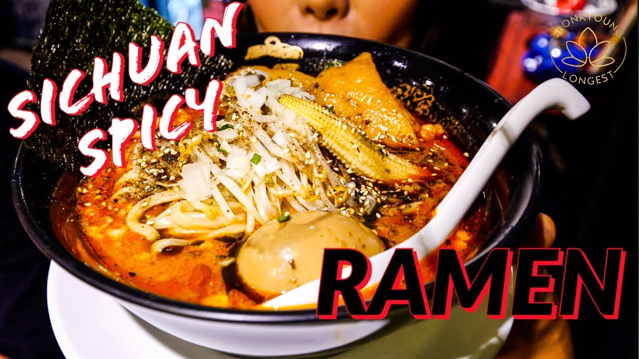 Life in Taiwan Ep 7. Taiwanese Sichuan Spicy Ramen MALA Numbing Your ...
