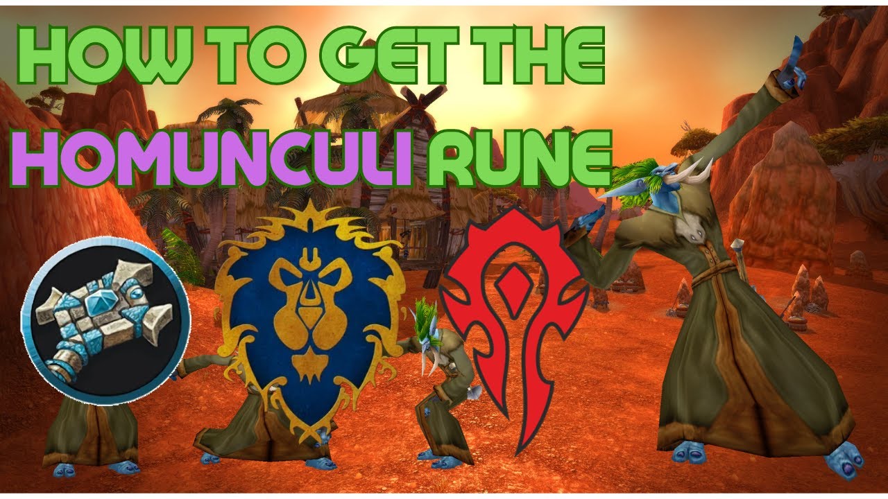 How to Get Homunculi Rune Guide Quick and Detailed Priest World Of ...